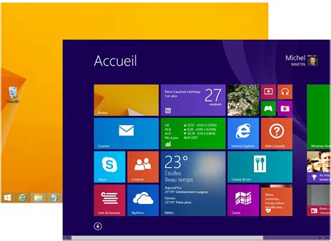 Windows 81 Deux Interfaces Dans Un Système Médiaforma