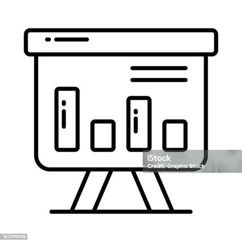 비즈니스 그래픽 프리젠테이션의 아이콘 통계 프리젠테이션의 벡터 그래프에 대한 스톡 벡터 아트 및 기타 이미지 그래프 데이터 막대 그래프 Istock
