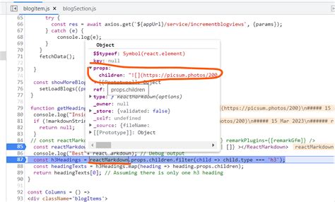 Reactjs While Trying To Get The H3 Heading Text Value Using React
