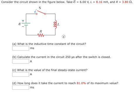 Solved Consider The Circuit Shown In The Figure Below Take Chegg