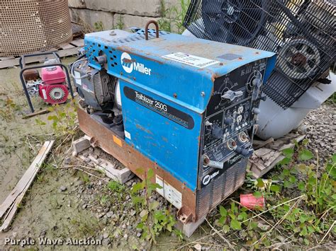 Miller Trailblazer 250g Weldergenerator In Des Moines Ia Item