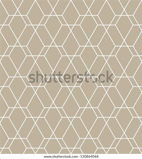 Abstract Geometric Pattern Lines Seamless Background Stock Illustration