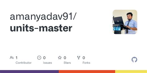 Github Amanyadav91units Master