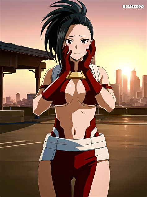 Momo Yaoyorozu By Redeyes300 On Deviantart