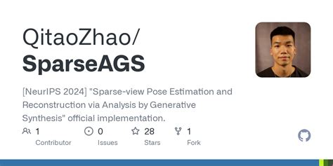 GitHub QitaoZhao SparseAGS NeurIPS Sparse View Pose Estimation And Reconstruction Via