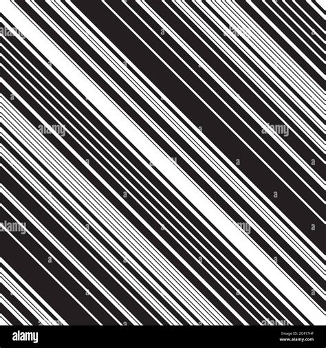 Seamless Pattern With Oblique Black Lines Stock Vector Image Art Alamy