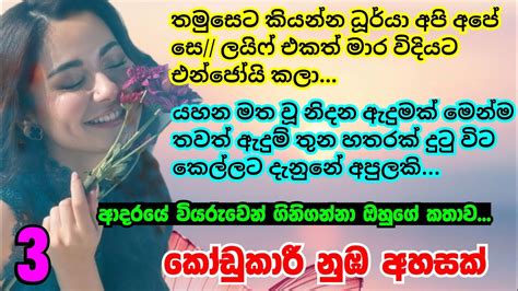 3 යහන මත තිබූ ය ට ඇදුම් සහ නිදන ඇදුම් දුටුවිට කෙල්ලට දැනුනේ අපුලක් කෝඩුකාරී Novels Youtube