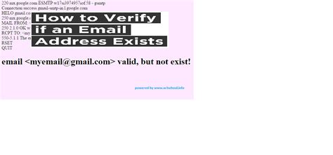 Verify Email Is Exists In Real World Or Not Download Php Code