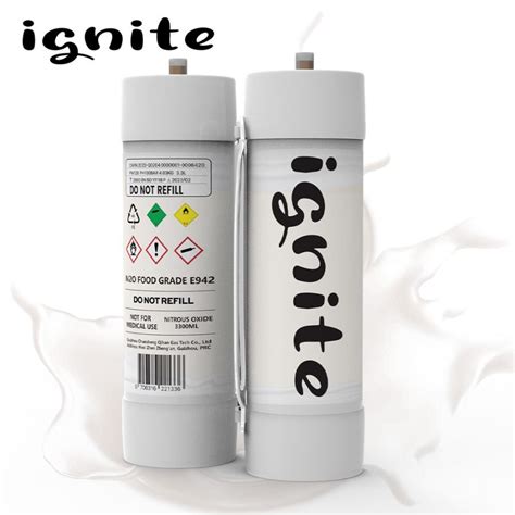 Ignite Max Cream Chargers 33l Purest N2o Nitrous Oxide Nangs Delivery