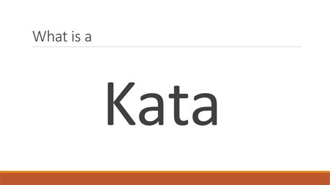 ppt test driven development coding katas powerpoint presentation