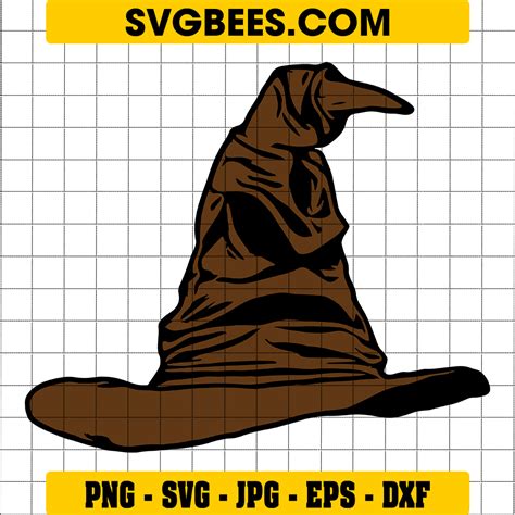 Harry Potter Sorting Hat Svg Harry Potter Sorting Hat Harry Potter