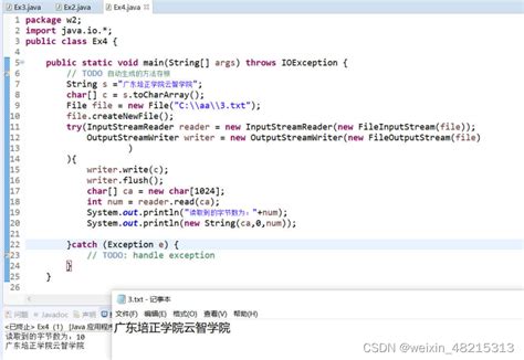 Io流实现文件数据的存储与读取(java高级编程)实验报告一javaio读写实验报告csdn Csdn博客 Io流实现文件数据的存储与读取(java高级编程)实验报告一javaio读写实验报告csdn Csdn博客
