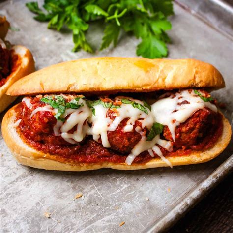 Homemade Italian Meatball Subs Traeger Oven Or Stovetop Winding