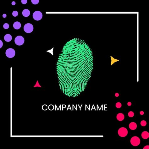 Premium Vector Fingerprint Design