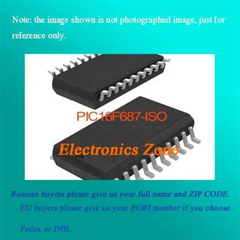 PIC16F687 ISO IC PIC MCU FLASH 2KX14 20SOIC PIC16F687 16F68 PIC16F68 16F687 PIC16F6 16F687 Flash