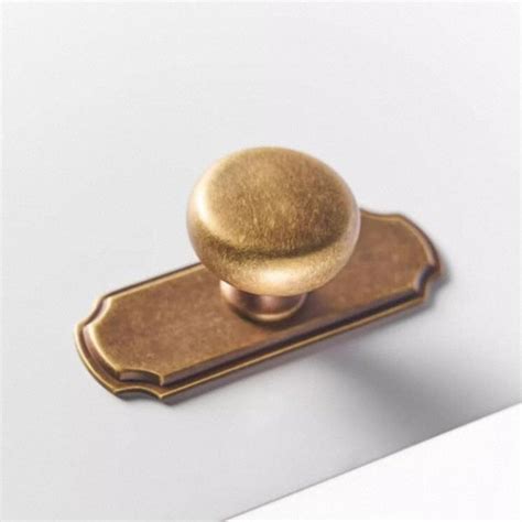 Antique Style Brass Cabinet Pulls Etsy