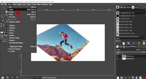 How To Create Frames From Selections In Gimp Davies Media Design