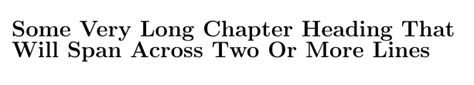 Sectioning Line Spacing Of Chapter Headings When Using Titlesec And Setspace Packages TeX