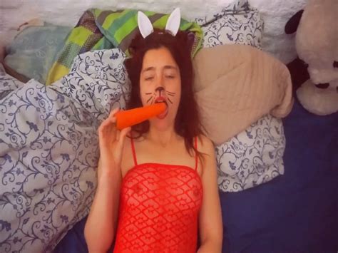 Bunny Wants You To Fuck Your Hole With A Carrot Amateur Porn Xhamster