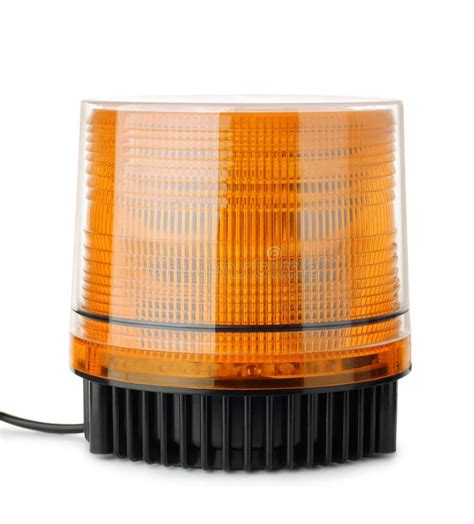 Vehicle Strobe Warning Light Stock Image Image Of Emergency Orange