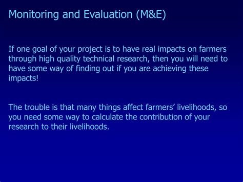 PPT Monitoring And Evaluation M E PowerPoint Presentation Free Download ID 4795151