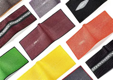 Stingray Wallets For Men Real Shagreen Wallets