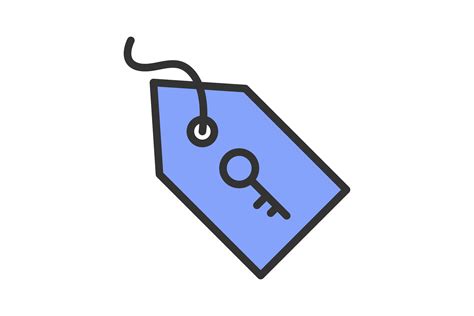 Security Token Filled Line Icon Graphic By Iconbunny · Creative Fabrica