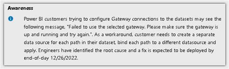 Unable To Configure Gateway Connections For Datase Microsoft Fabric Community
