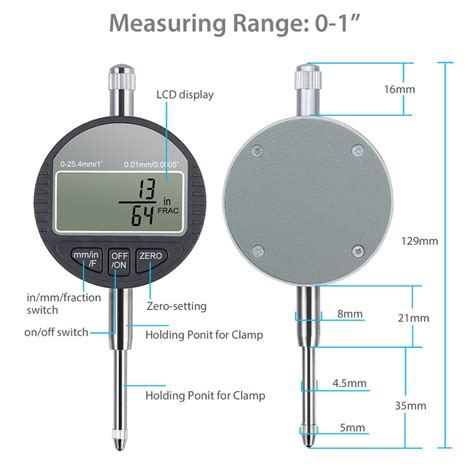 Dti Digital Dial Indicator 001000051 Vicedeal
