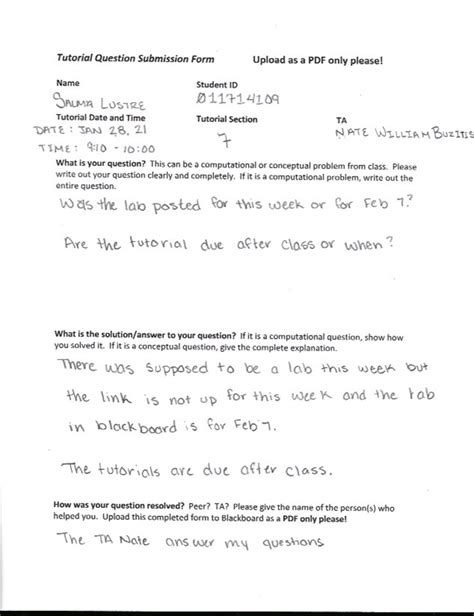 Tutorial Jan CHEM Studocu