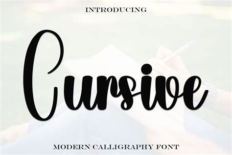 Cursive Font By Putrasyahreza00 · Creative Fabrica