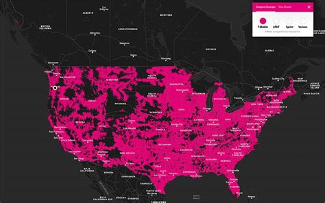 T Mobile Lets You Compare LTE Coverage With Competitors In A Map Android Community