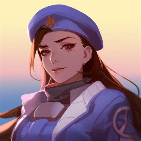 Ana And Captain Amari Overwatch And More Drawn By Ask Askzy