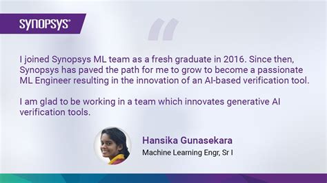 Ravishan Silva On Linkedin Synopsys Hiring Machinelearning
