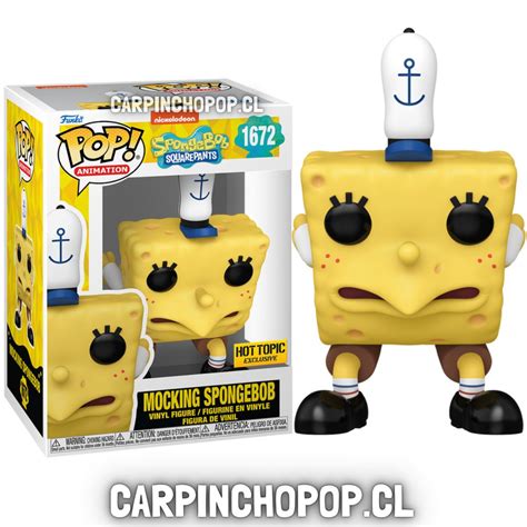 Funko Pop Bob Esponja Mocking Spongebob 1672 Exclusivo Hot Topic