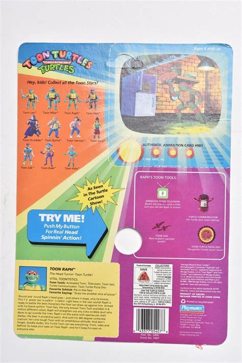 Vintage Tmnt Toon Raph Teenage Mutant Ninja Turtles High Grade 4589114700