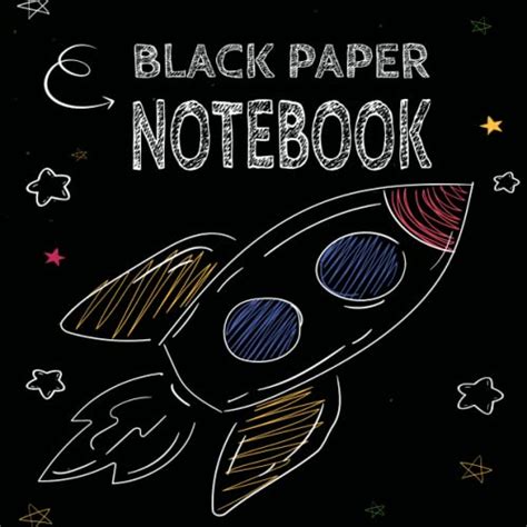 Black Paper Notebook With Lined Pages Black Paper Sketchbook And Drawing Pad For Artists