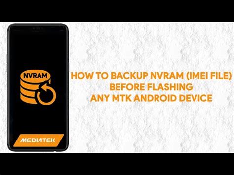 How To Backup And Restore Imei Nvram