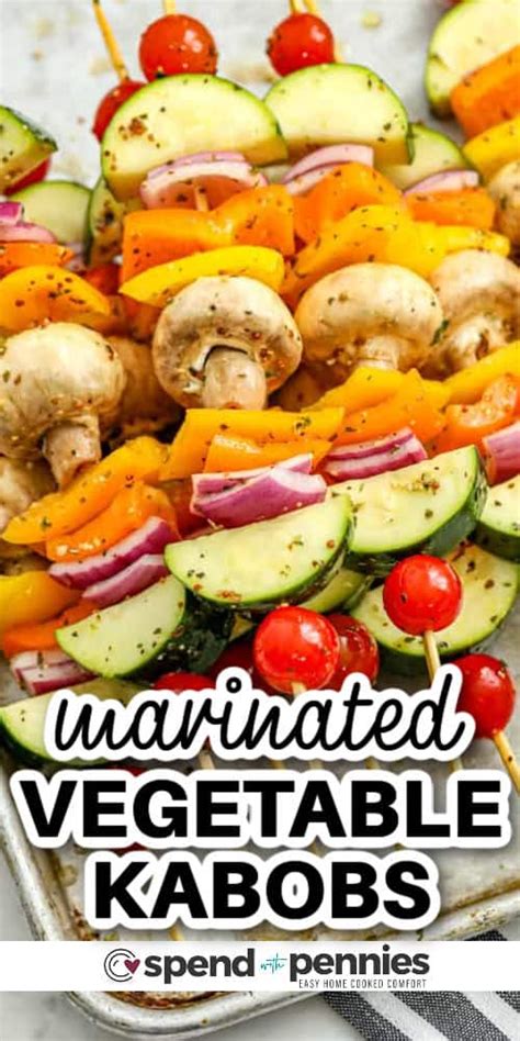 Vegetable Kabobs Are An Easy And Versatile Recipe That Allows You To
