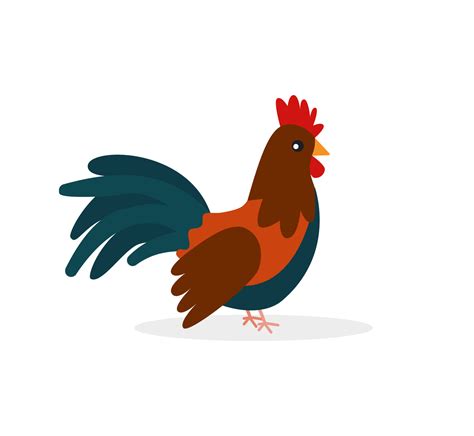 Farm Cock Icon Cartoon Of Farm Cock Vector Icon For Web Design