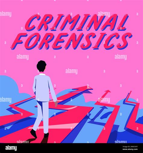 Conceptual Display Criminal Forensics Business Concept Federal Offense Actions Illegal