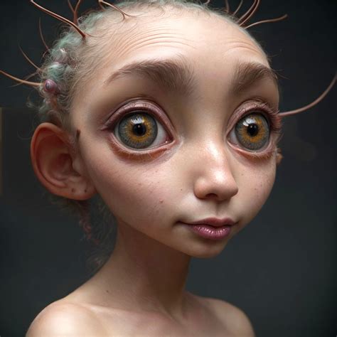 Woodland Nymph Closeup Deep Dream Generator