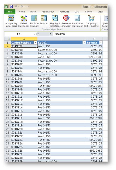 使用sql Server Analysis Services数据挖掘的关联规则（五）