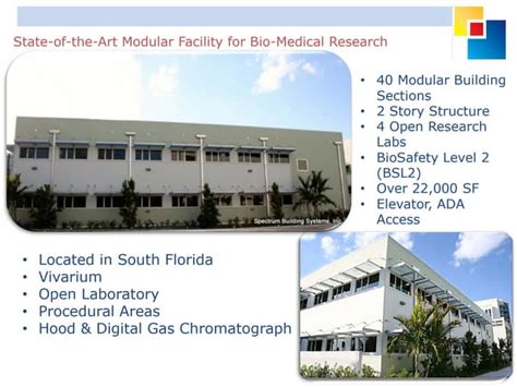 Examples Of Modular Laboratories Pdf