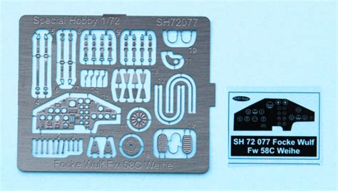 Focke Wulf Fw 58c Weihe Review By Glen Porter Special Hobby 1 72