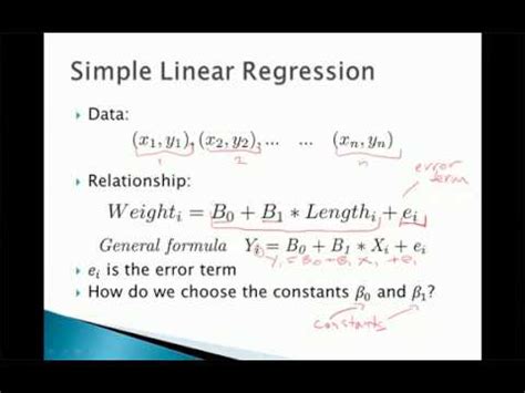 How To Calculate Simple Linear Regression Equation - Diy Projects