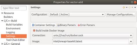 Using Containers With Eclipse