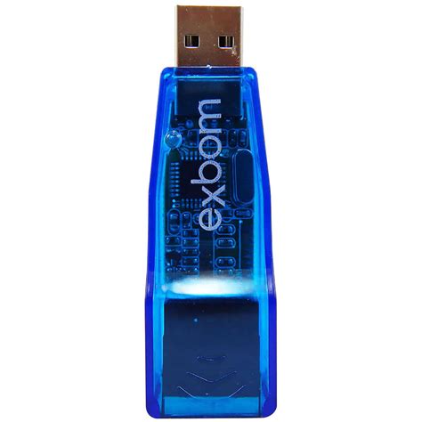 Adaptador USB 2 0 Para Rede LAN Ethernet RJ45 Exbom UL 100 Mundoware