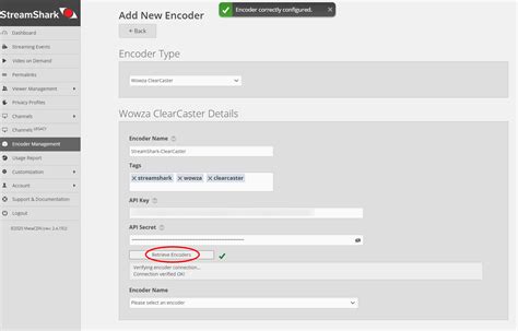 How To Live Stream Using Wowza Clearcaster Streamshark Encoder