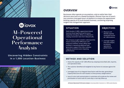 Ai Powered Operational Performance Analysis Ppt